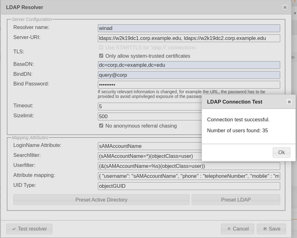 4.2. Quick Start Guide Appliance — LinOTP Documentation